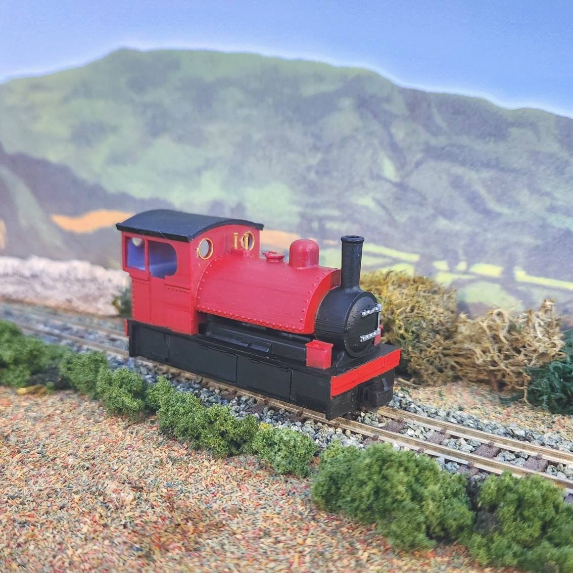 009 Narrow Gauge Saddle Tank Steam Tram. 3D Printed Kit for - Etsy