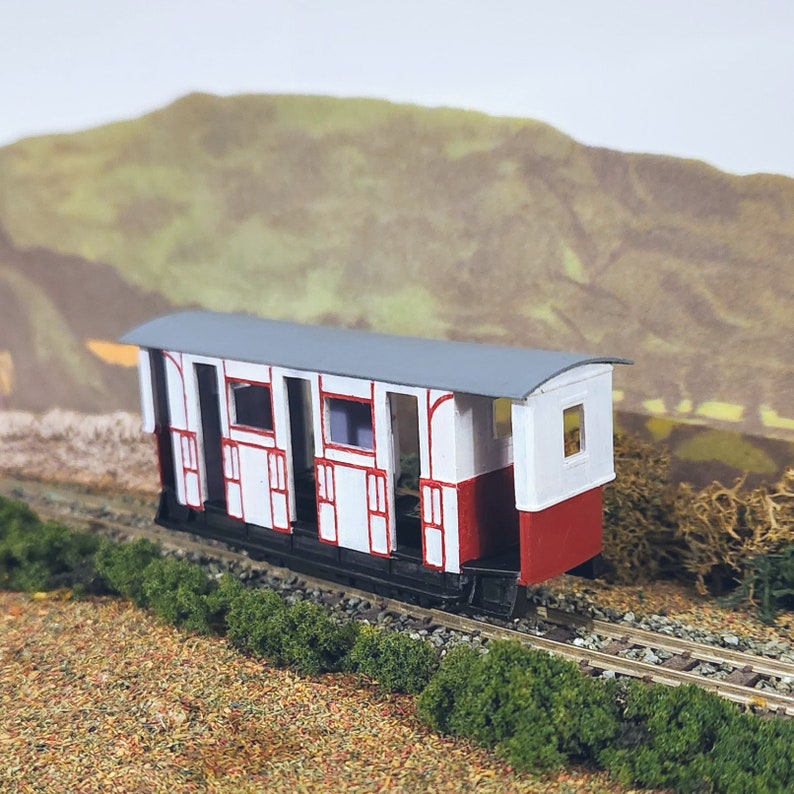 009 Narrow Gauge Tram Kit giant's Causeway Tramway for Kato 109 Chassis ...