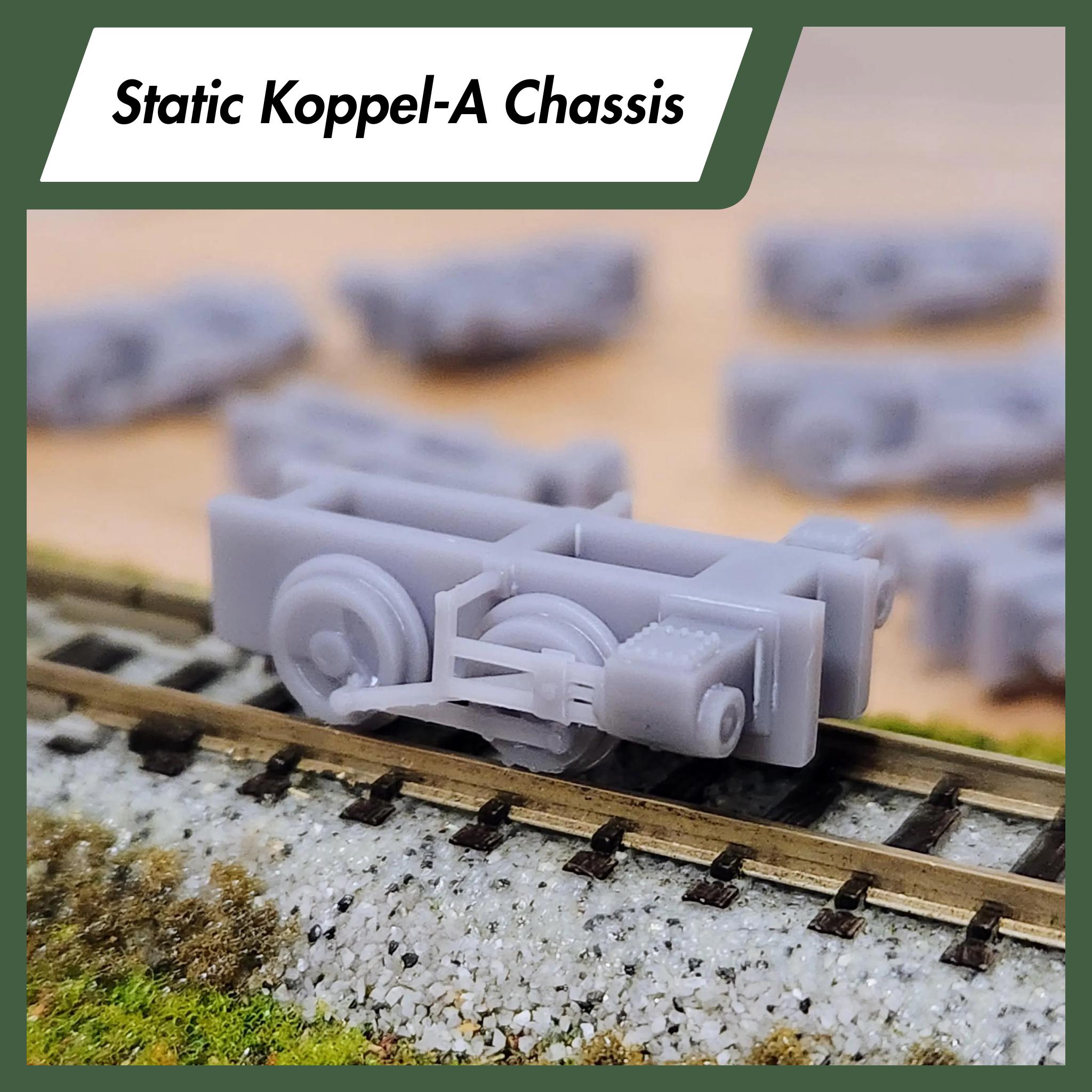 N & 009 Static Coupling Chassis - 3D Printed Kit. - Etsy UK