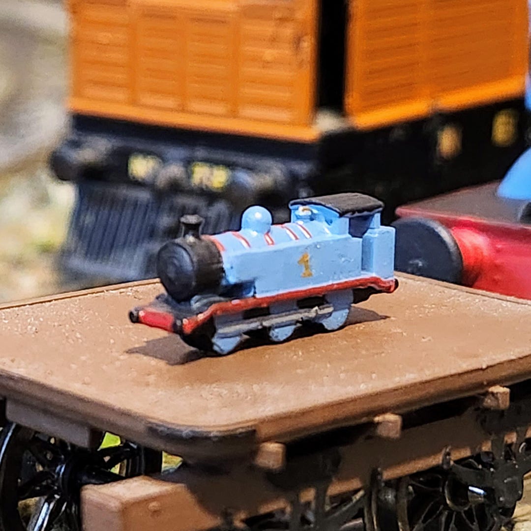 Tiny Trains! LBSCR E2 Class Locomotive & 4 Coaches - T Gauge Static, 3D ...