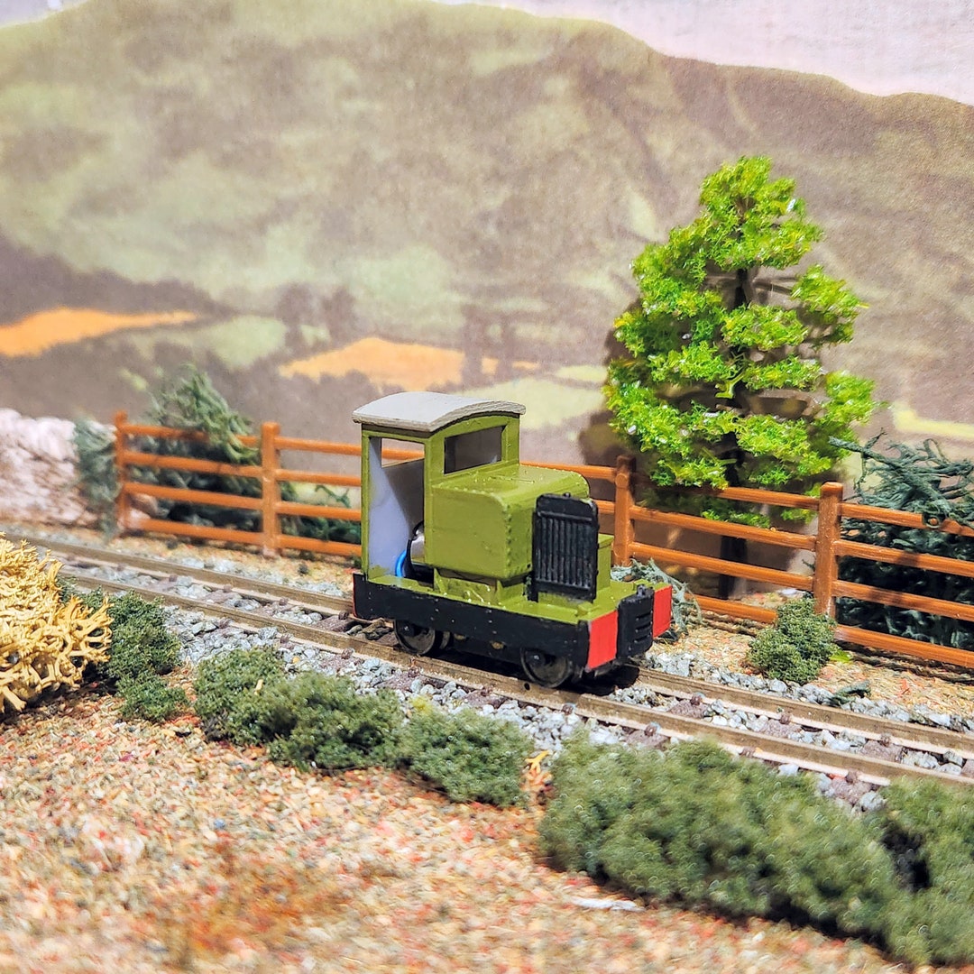 Simplex Petrol Locomotive - Fits TU-16A Chassis - 009 Narrow Gauge, 3D ...