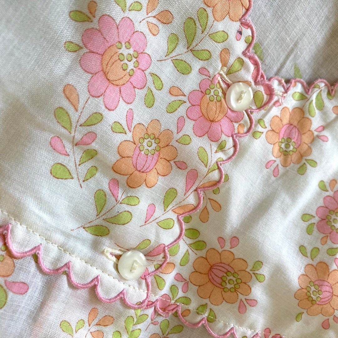 Vintage 1960s 1970s Nightie Nighty Nightgown Sleepsuit Night Dress - Etsy