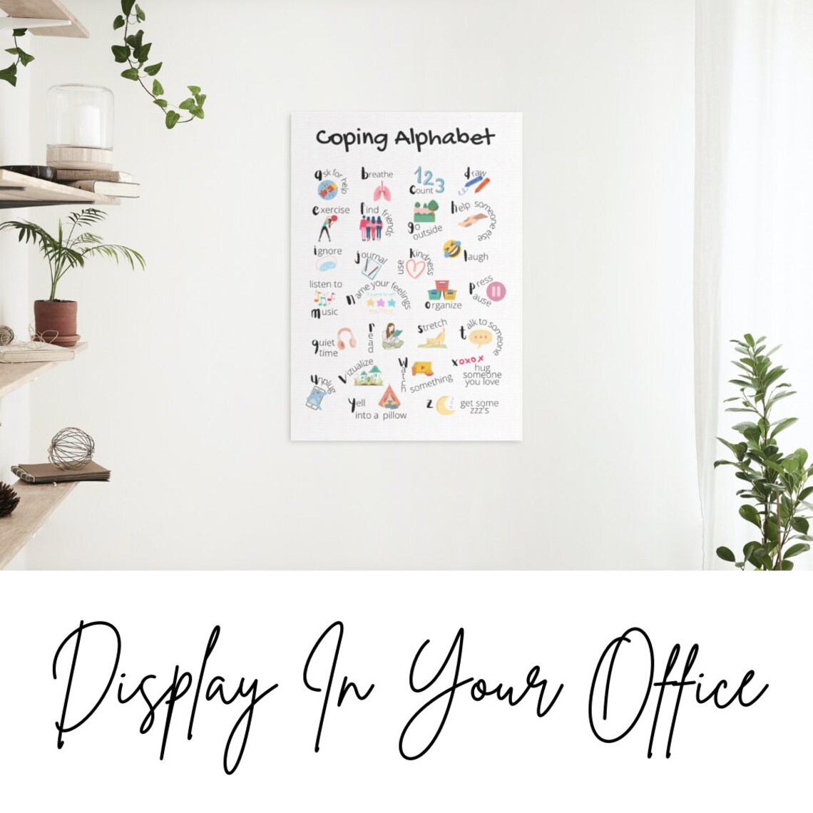 Coping Alphabet Art, Coping Skills, A-Z Coping Skills, Coping Abcs ...