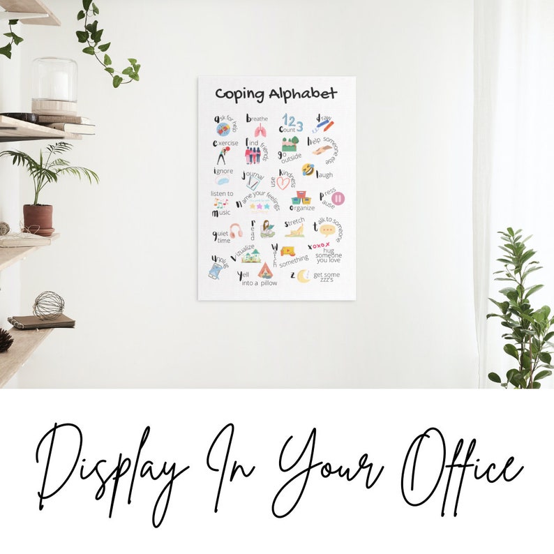 Coping Alphabet Art, Coping Skills, A-Z Coping Skills, Coping Abcs ...