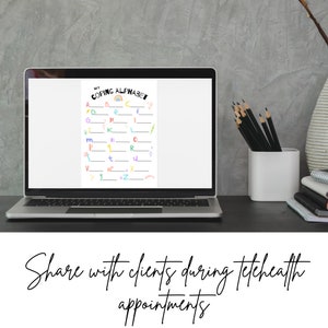 Coping Alphabet Worksheet, Therapy Worksheet, Coping Skills Worksheet ...