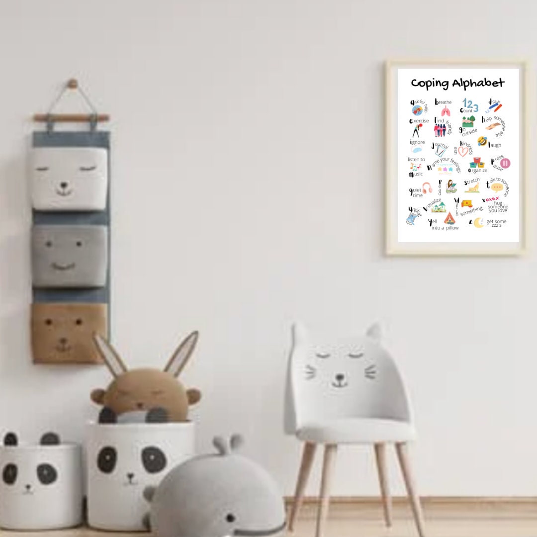Coping Alphabet Art, Coping Skills, A-Z Coping Skills, Coping Abcs ...