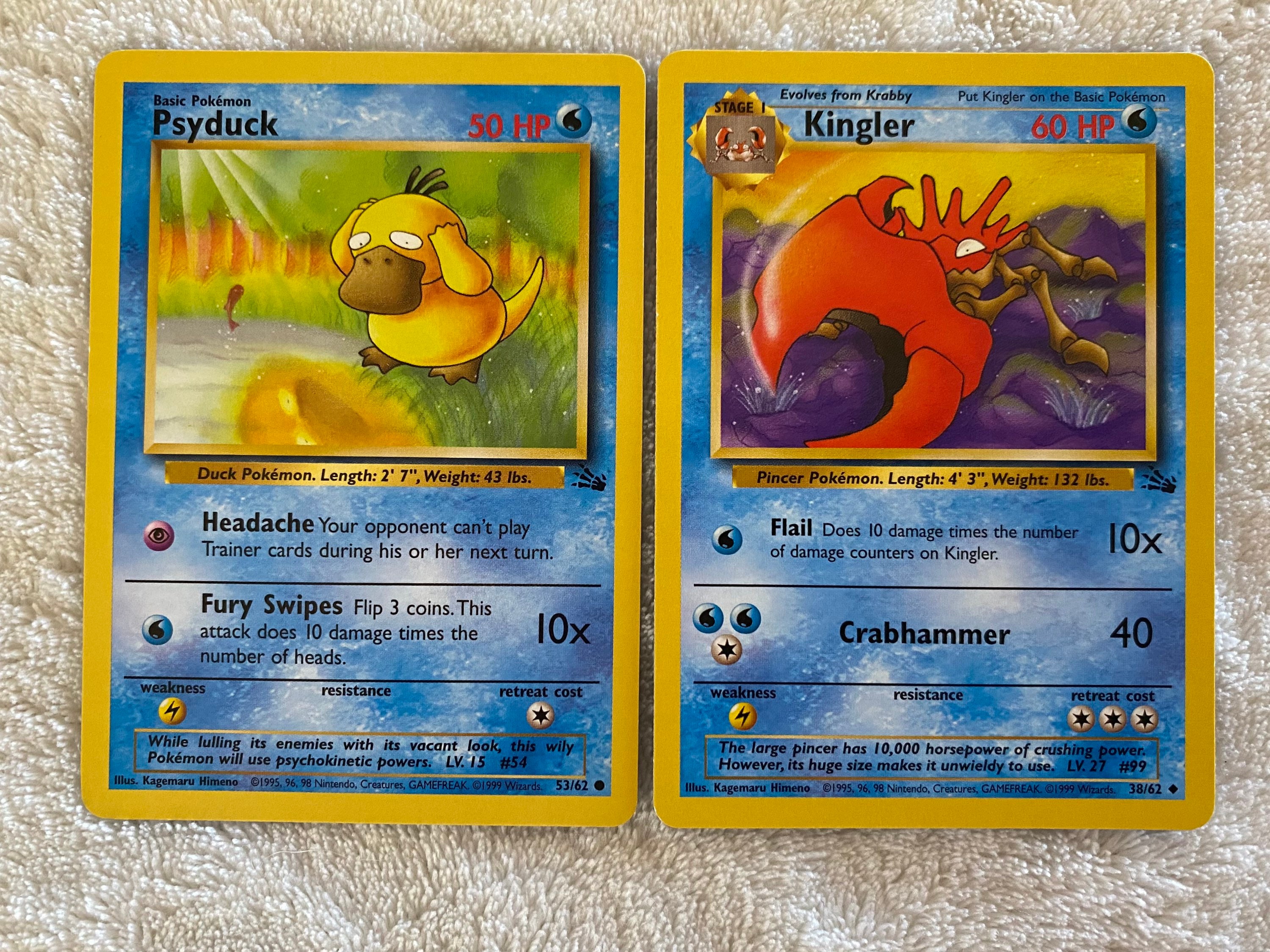 Psyduck Pokemon Card