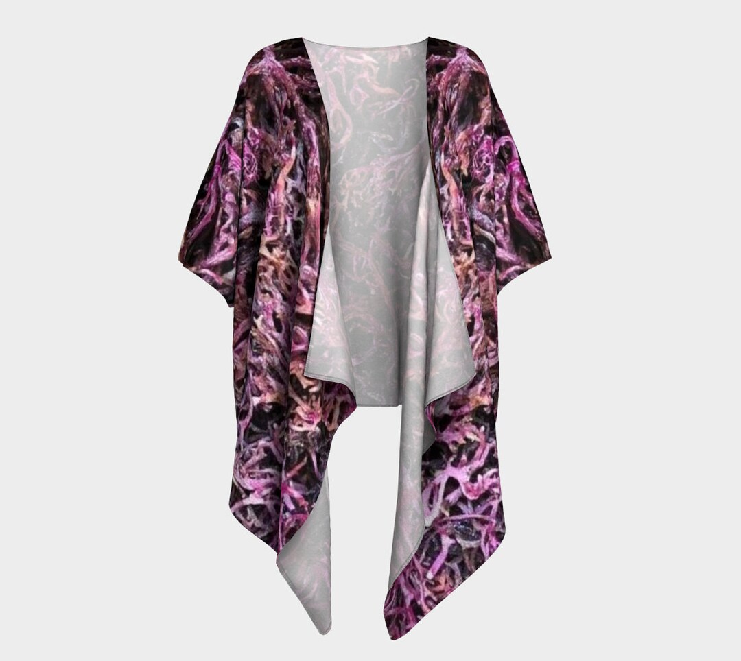 Irish Sea Moss Draped Kimono Robe - Etsy