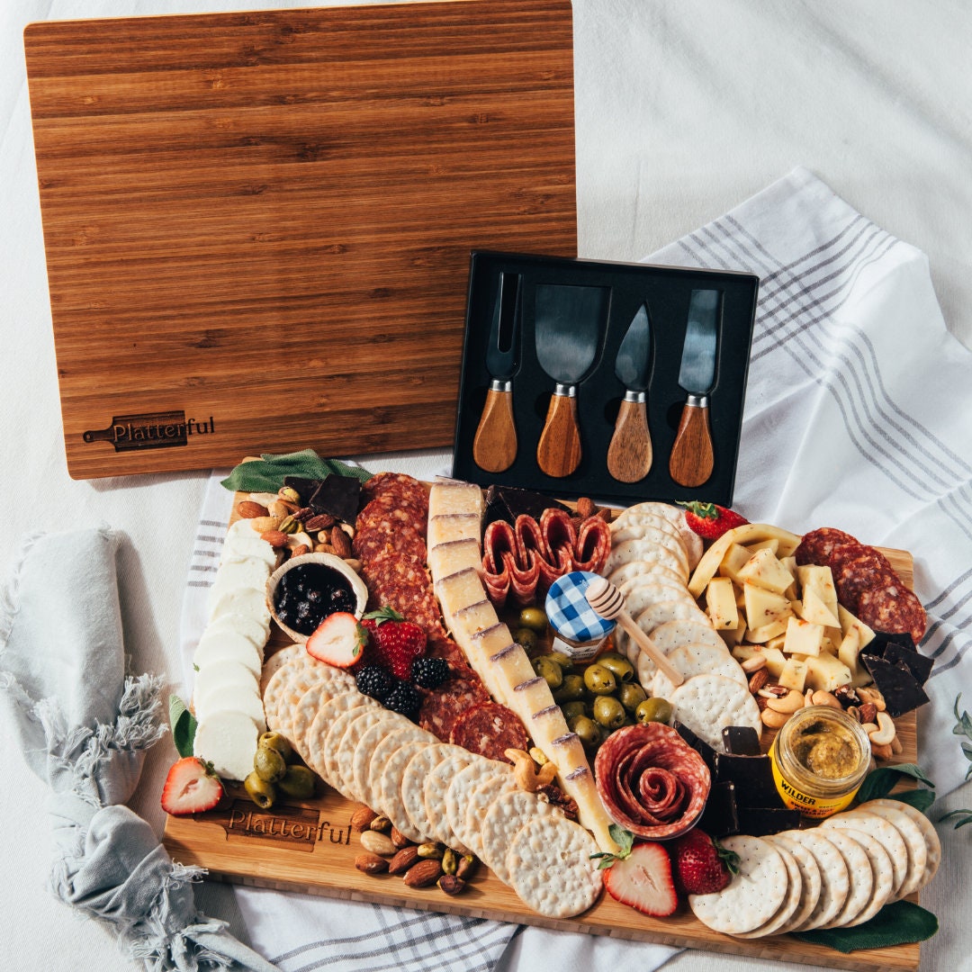 Platterful All-in-one Charcuterie Kit || Cheese and Meat Box || Wedding ...