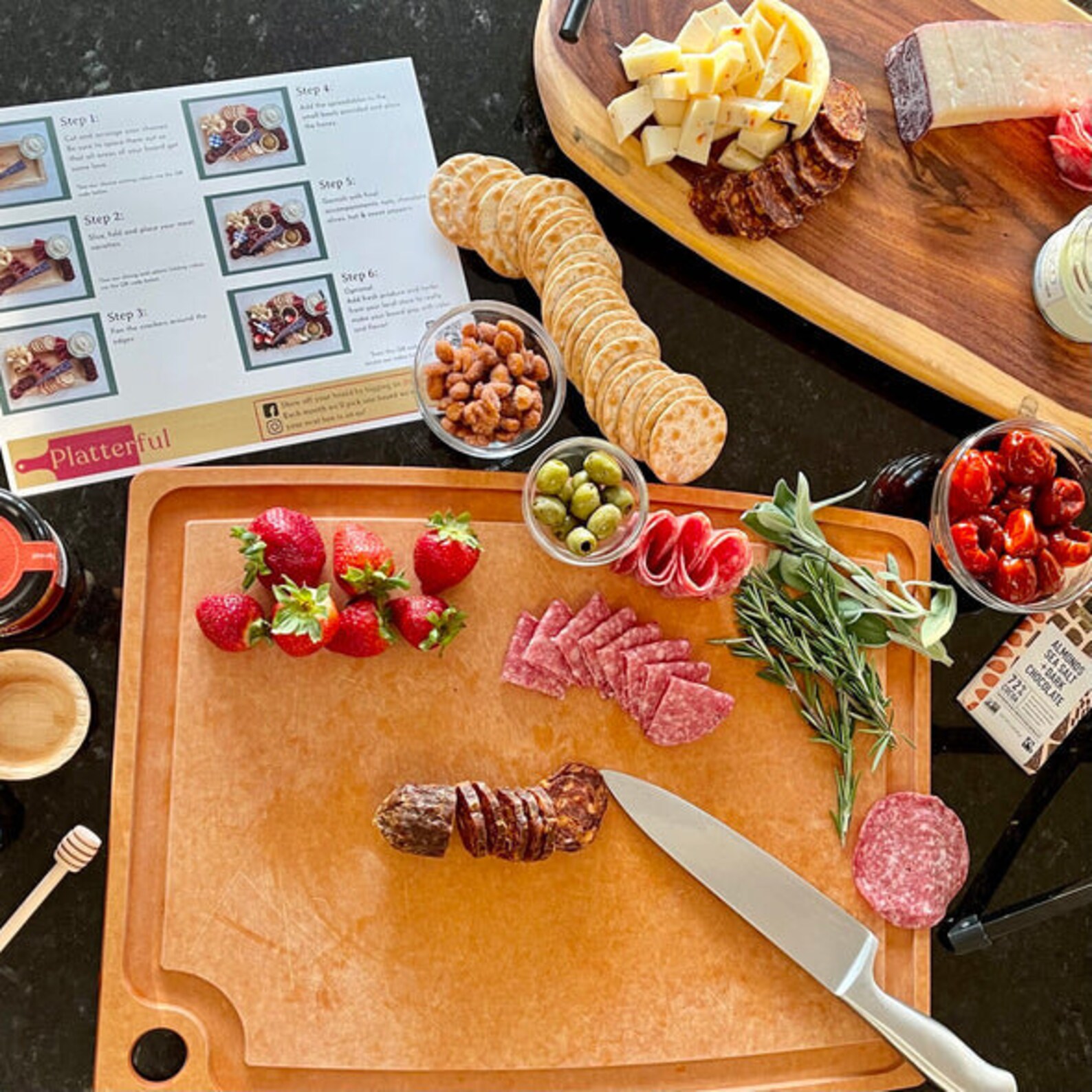 Platterful All-in-one Charcuterie Kit Cheese and Meat Box Wedding ...