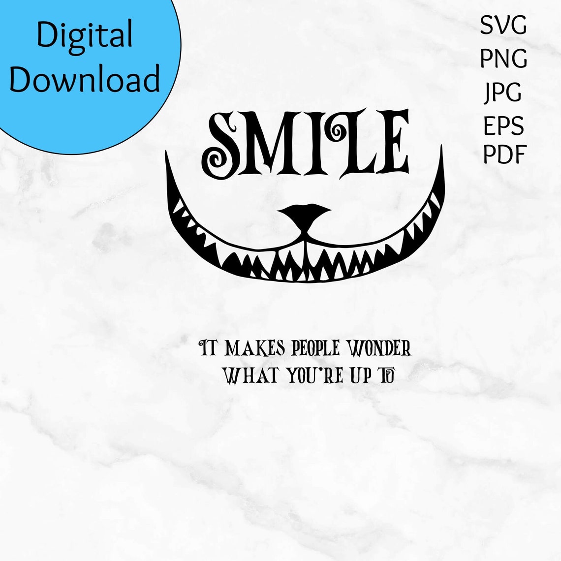 Alice in Wonderland SVG, Cheshire Cat SVG, Alice in Wonderland Clipart ...