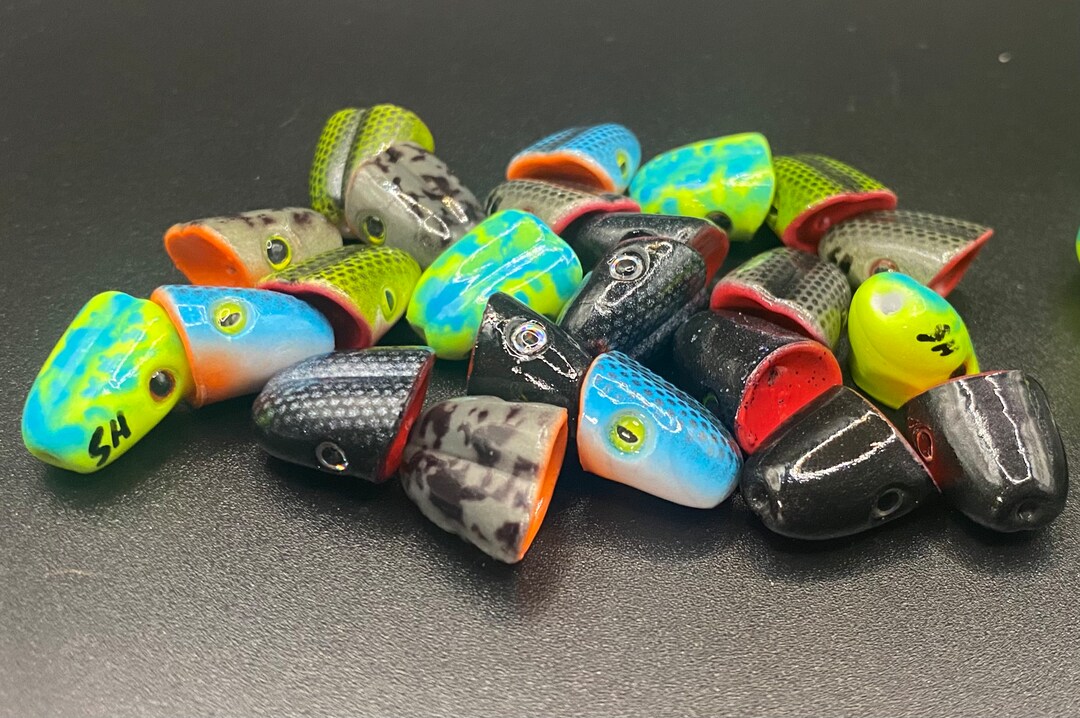 Double Barrel Popper Head Medium - Etsy