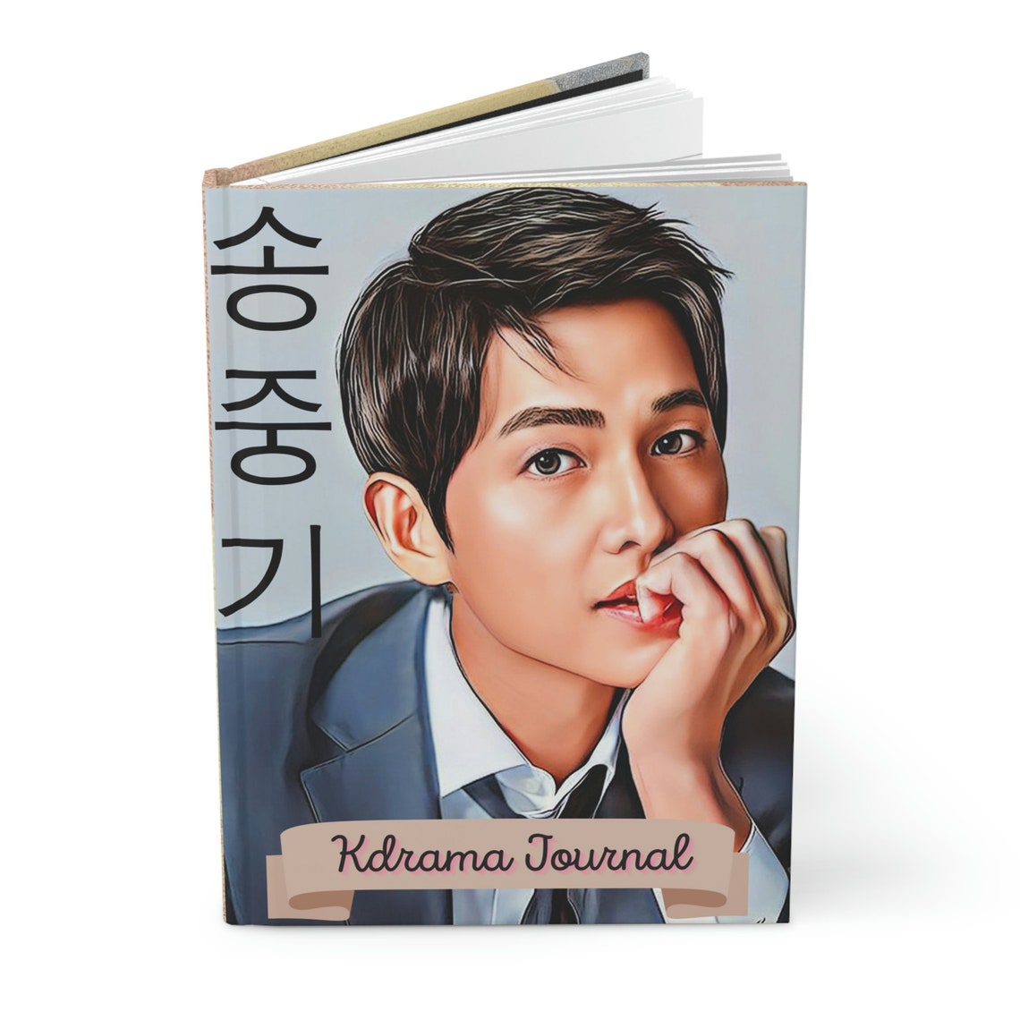 Kdrama Journal: Song Joong-ki Inspired Hardcover Korean Drama Journal ...