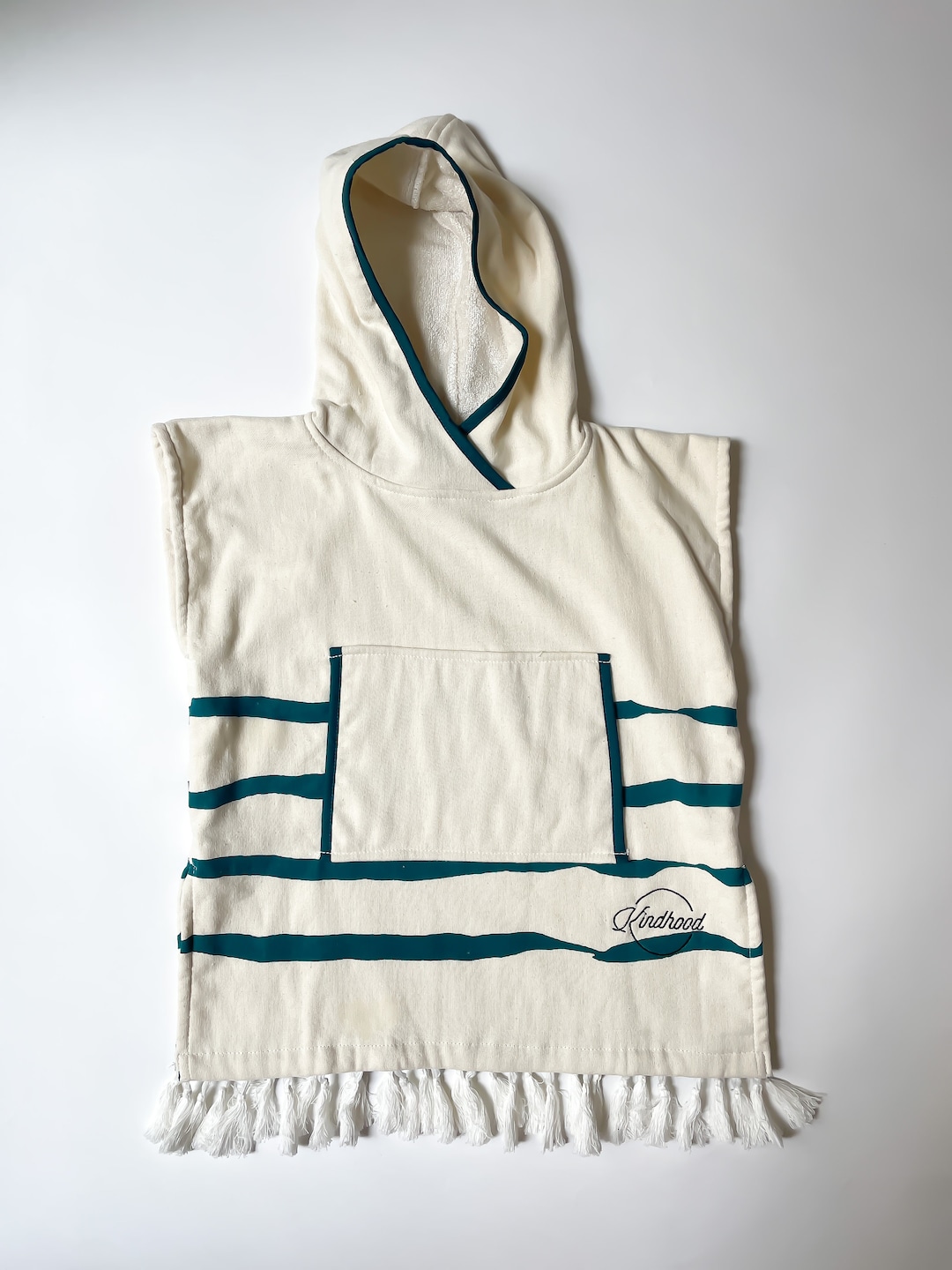 Kids Hooded Poncho Towel-strands - Etsy