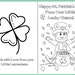 Little Lucky Charm Printable Foldable St Patrick's Day Kid Card to ...