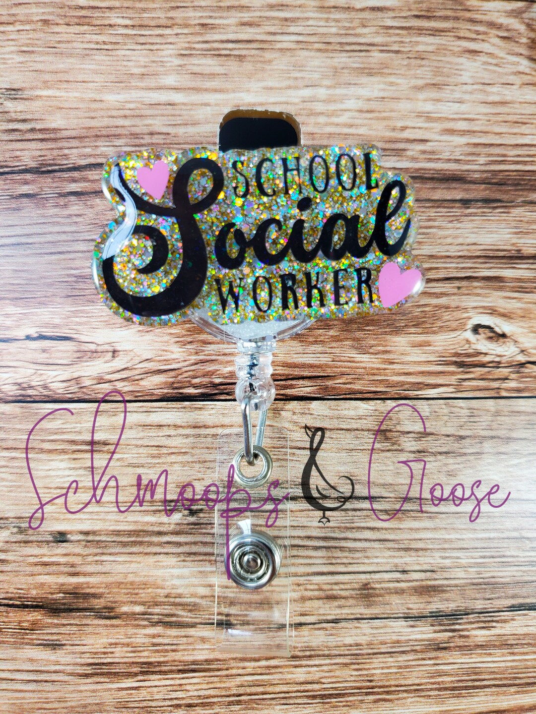 School Social Worker Badge Reel, School Employee Badges, Lanyards - Etsy