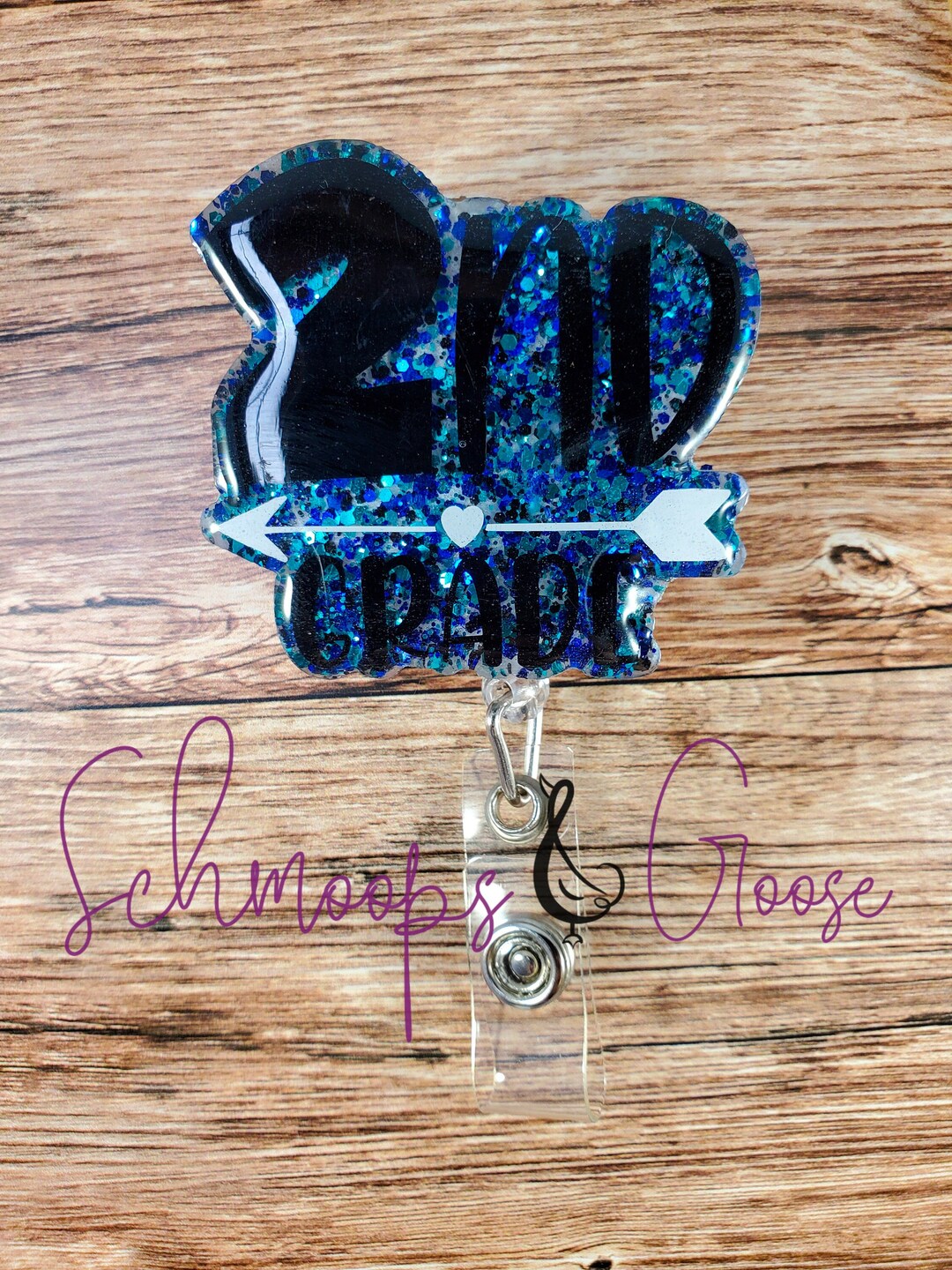 2nd Grade Badge Reel, Teacher Badge Reels and Lanyards, School Lanyards ...