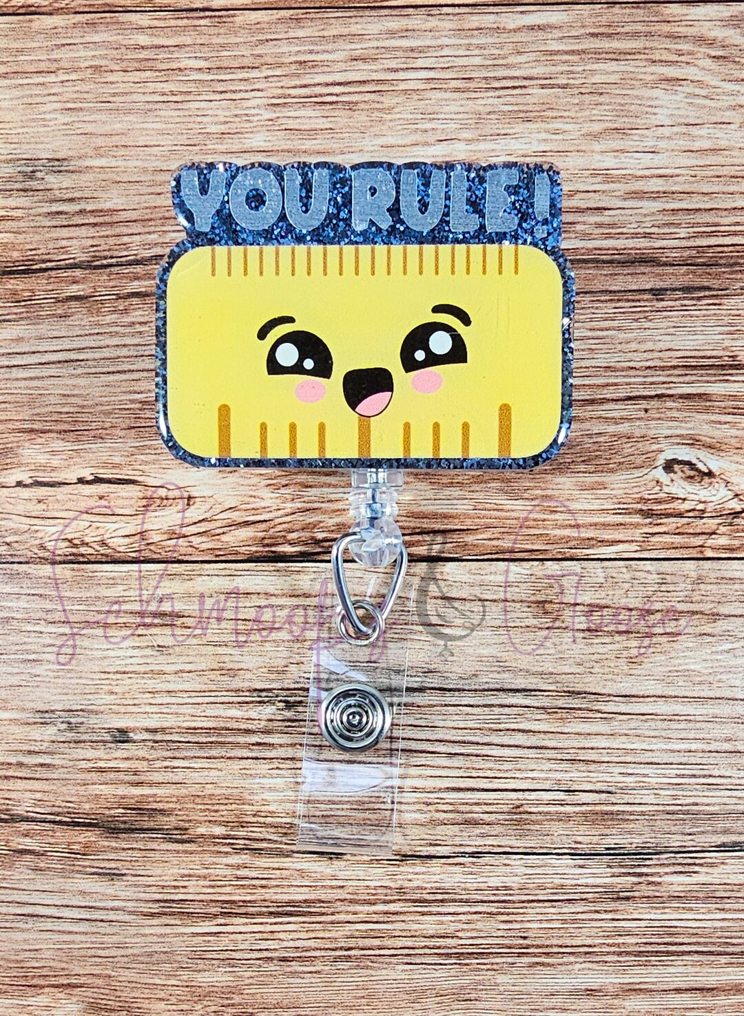 You Rule Badge Reel, Teachers Badges, Teacher Lanyards, Puns Funny ...