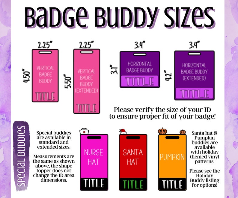 Badge Buddy, Medical Badges, Custom Badge Buddies - Etsy