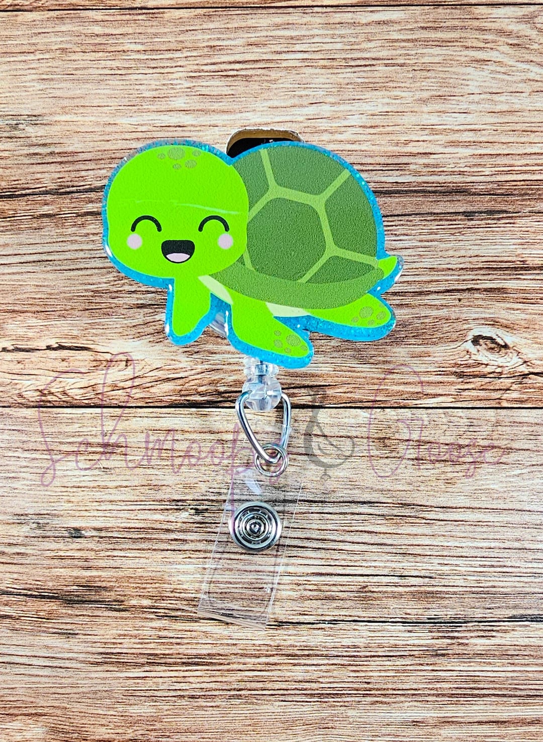 Sea Turtle Badge Reel, Cute Turtle Badge Reel, Animal Badge Reel, Nurse ...