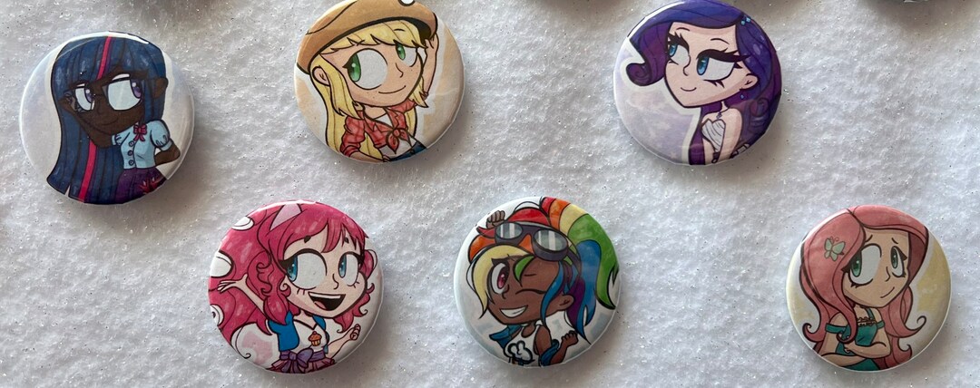 MLP Human Pins Bundle whole Set - Etsy