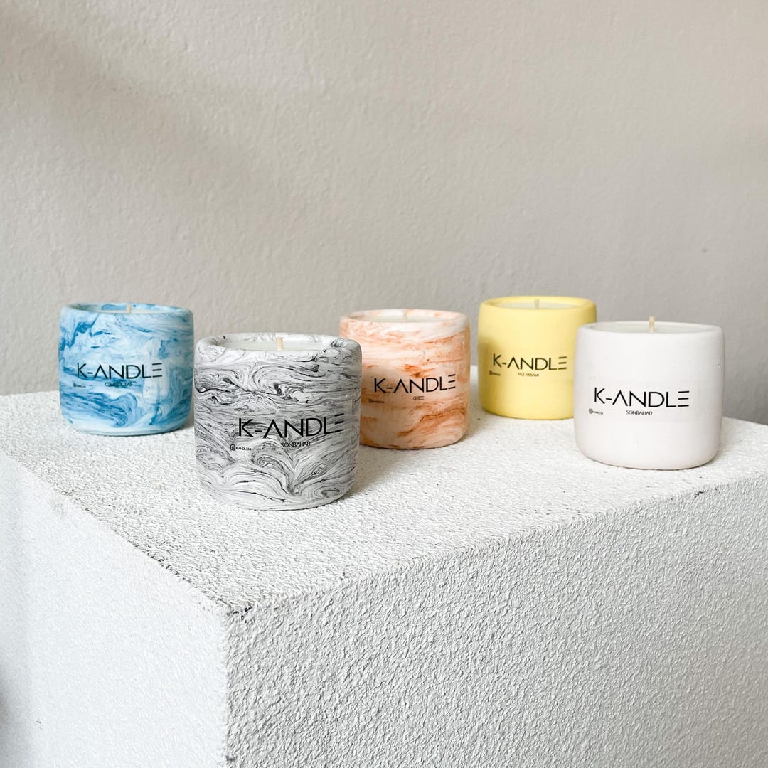 Summer Scented Custom Candle, Blank Label Candle, Private Label Candle ...