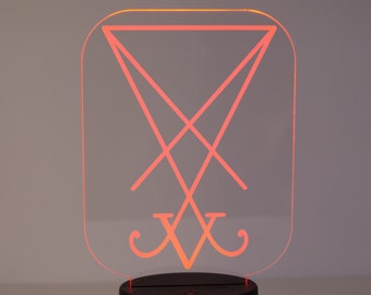 The Evil Led Lamp - Etsy