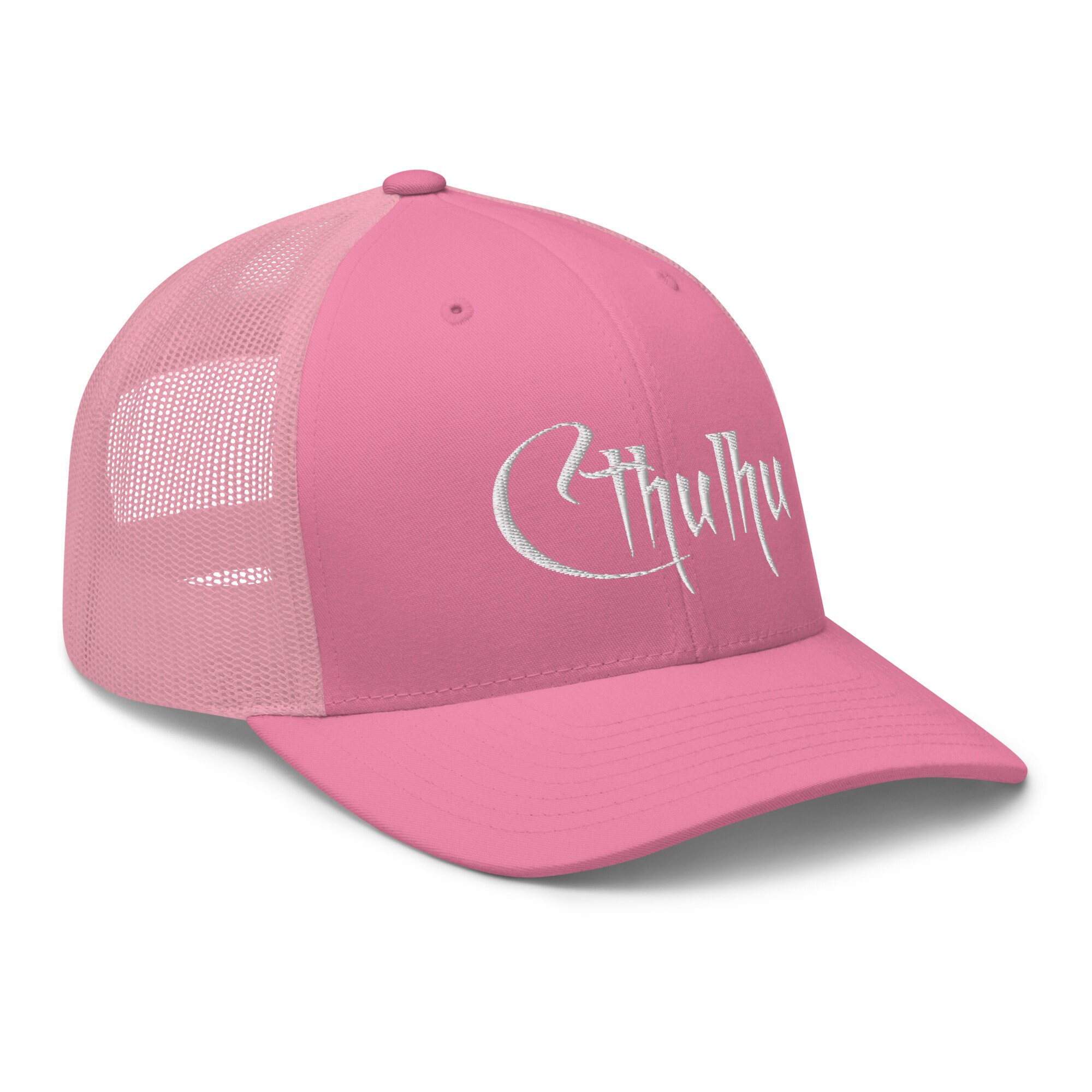 White Call of Cthulhu Great Old Ones Embroidered Trucker Cap Snapback ...