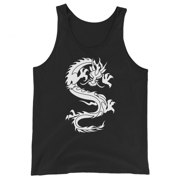 Japanese Dragon Tank Top - Etsy