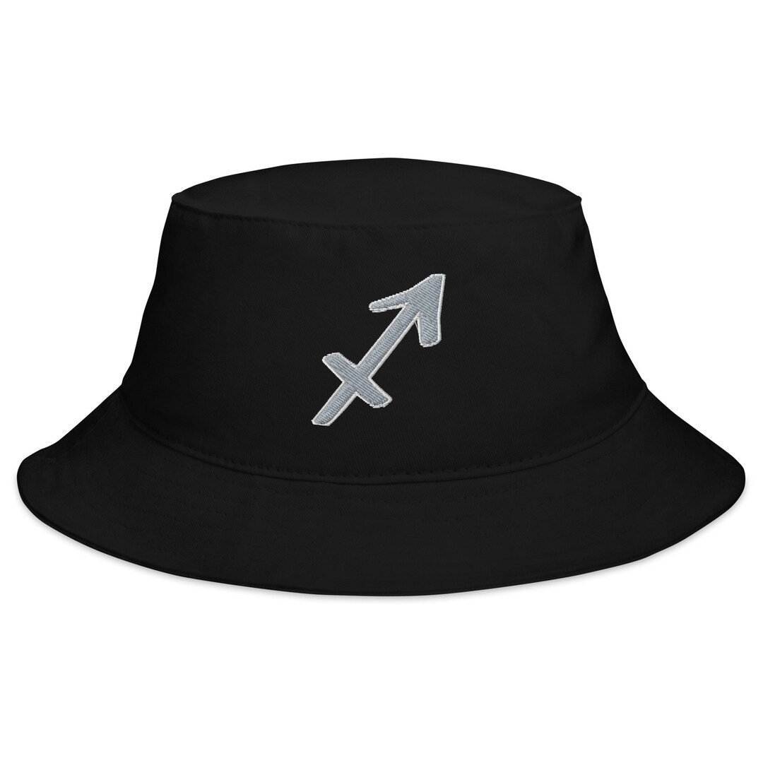 Zodiac Sign Sagittarius Embroidered Bucket Hat Astrology Horoscope - Etsy