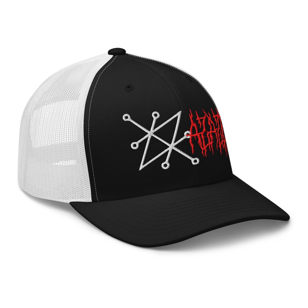 Sigil of Azazel Demon Occult Symbol Trucker Cap Snapback Hat - Etsy