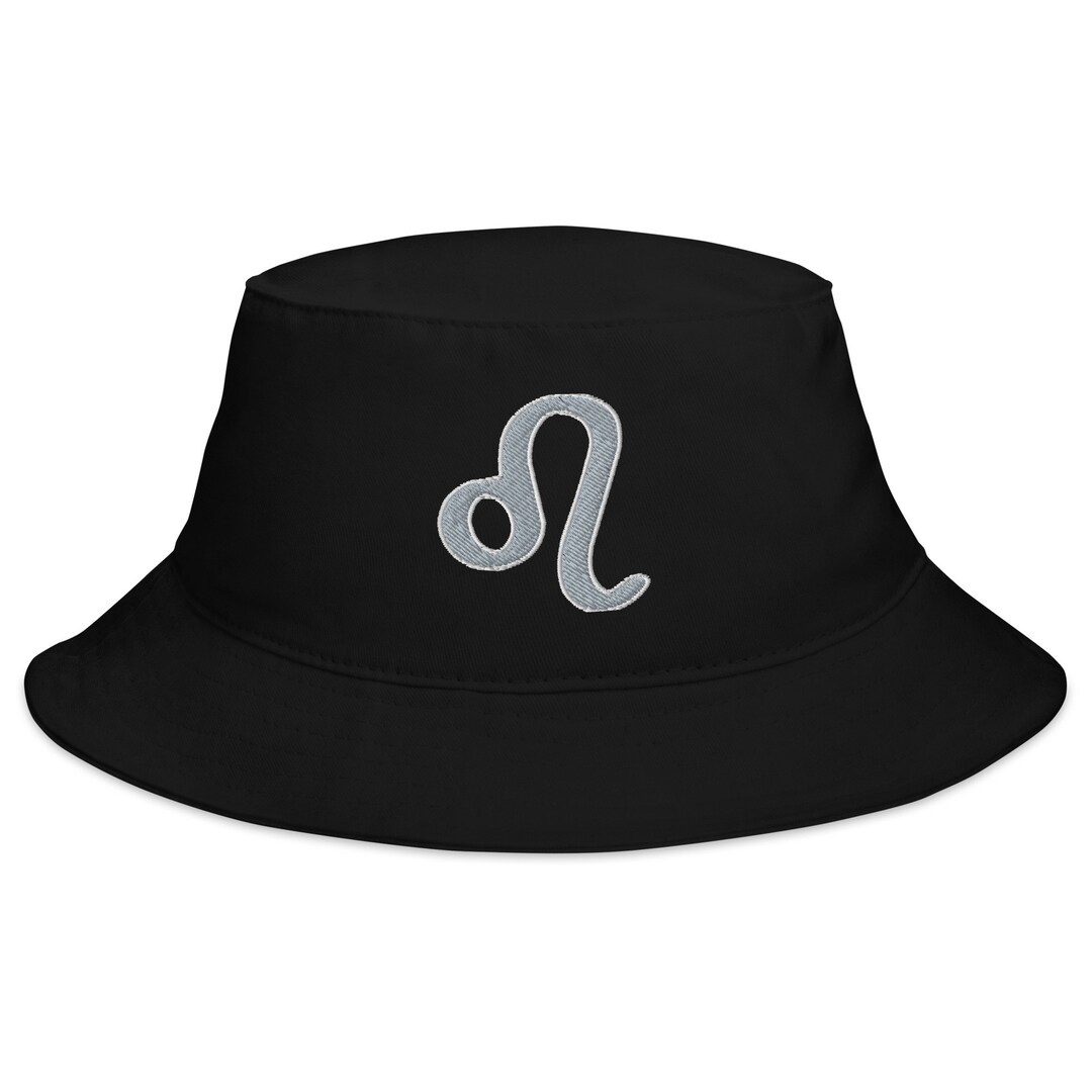 Zodiac Sign Leo Embroidered Bucket Hat Astrology Horoscope - Etsy