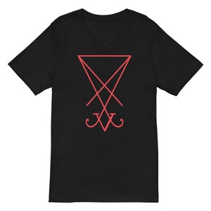 Red Sigil of Lucifer (seal of Satan) the Grimoire of Truth Women’s ...
