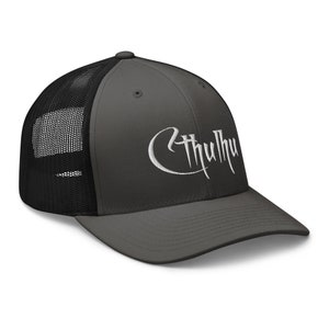 White Call of Cthulhu Great Old Ones Embroidered Trucker Cap Snapback ...