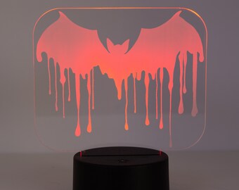 Bat Lamp - Etsy