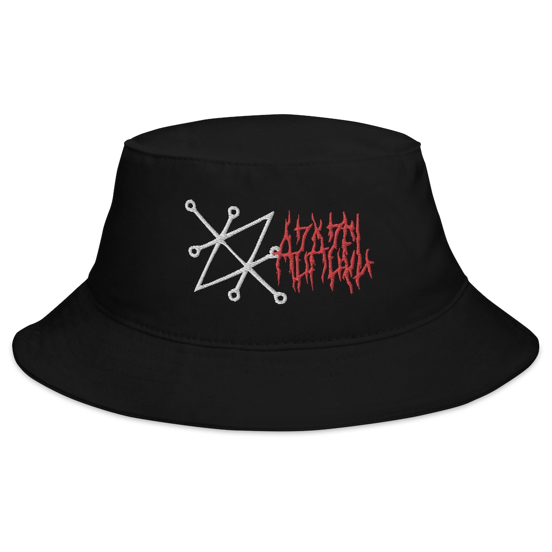 Sigil of Azazel Demon Occult Symbol Embroidered Bucket Hat - Etsy