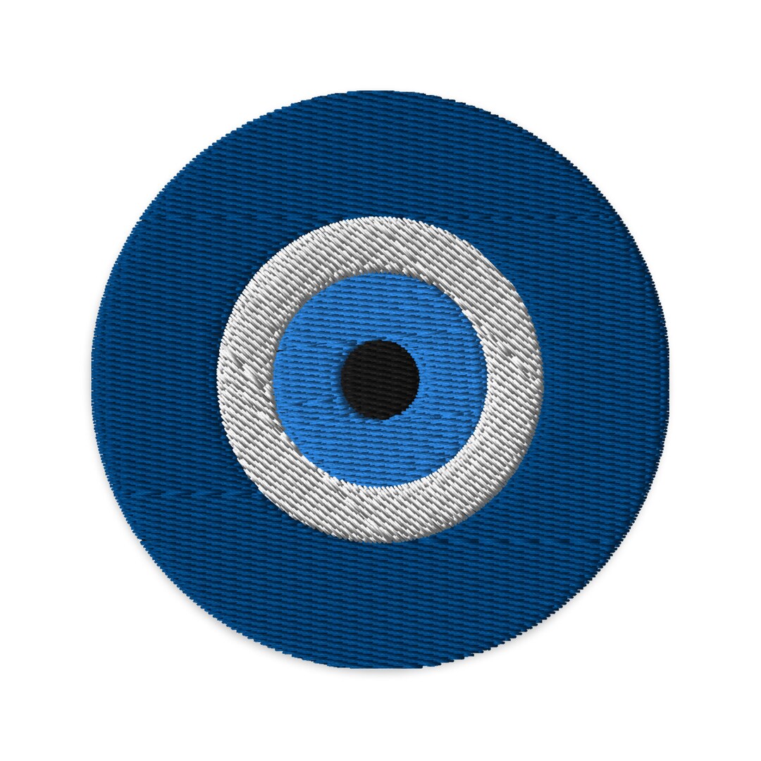 The Evil Eye Embroidered Patch Supernatural Look or Stare - Etsy
