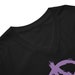 Purple Anarchy is Order Symbol Punk Rock Women’s Short Sleeve V-neck T ...