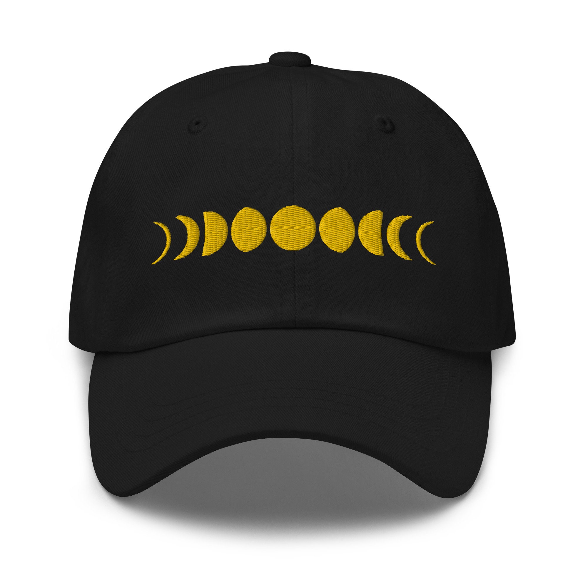 Moon Phases Lunar Cycle to Full Moon Embroidered Baseball Cap - Etsy