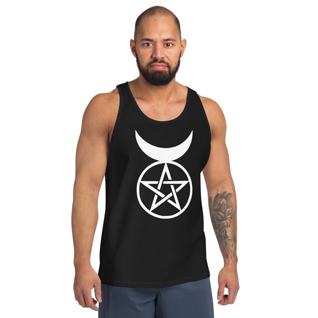 The Horned God Wicca Neopaganism Symbol Men's Tank Top Shirt - Etsy