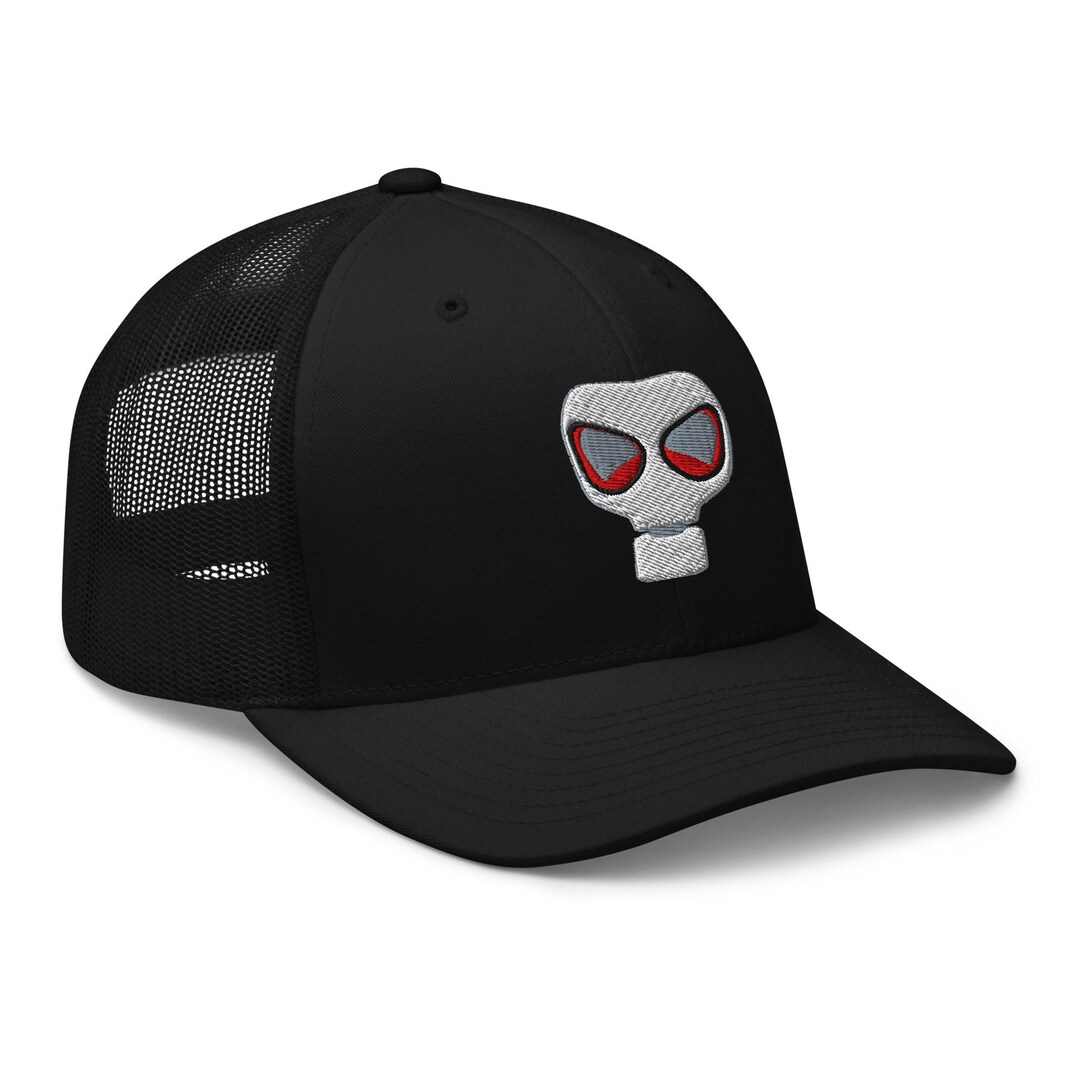 WWII Era Bio Hazard Gas Mask Trucker Cap Snapback Hat - Etsy