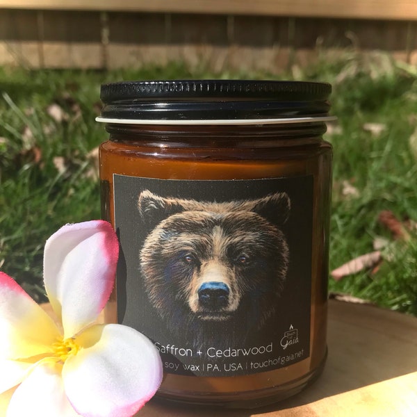 Bear Candle - Etsy