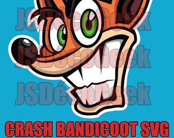 Crash Bandicoot Stickers | Etsy
