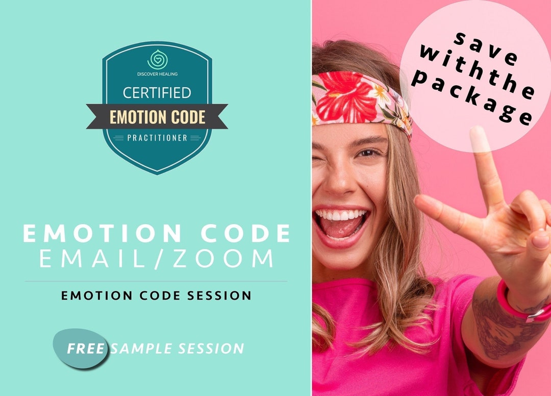 Emotion Code Session Zoom/email: Same Day Emotional Healing & Distant ...