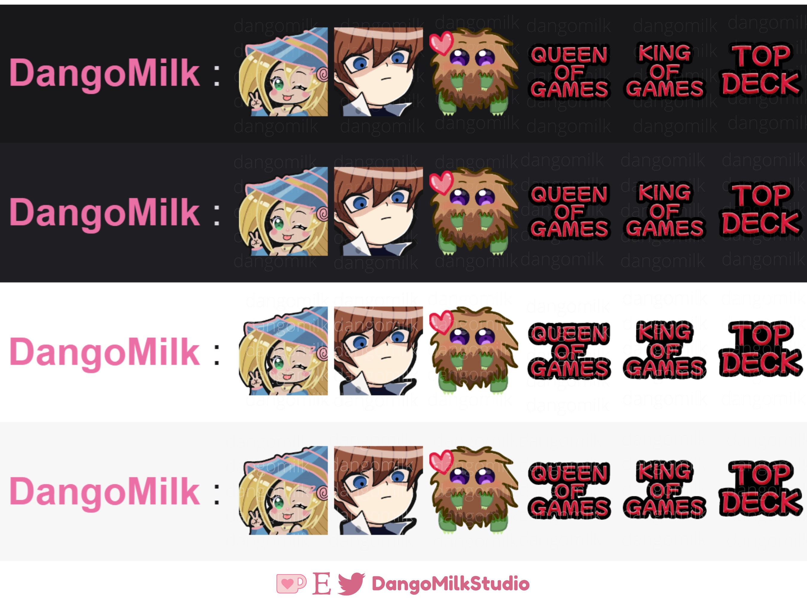 Twitch Emotes Yu-gi-oh Themed Emote Pack Twitch/discord/etc - Etsy UK