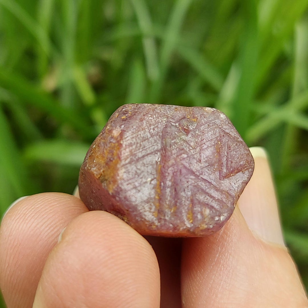 Twin Concentric Record Keepers Ruby Crystal Fluorescent Specimen ...