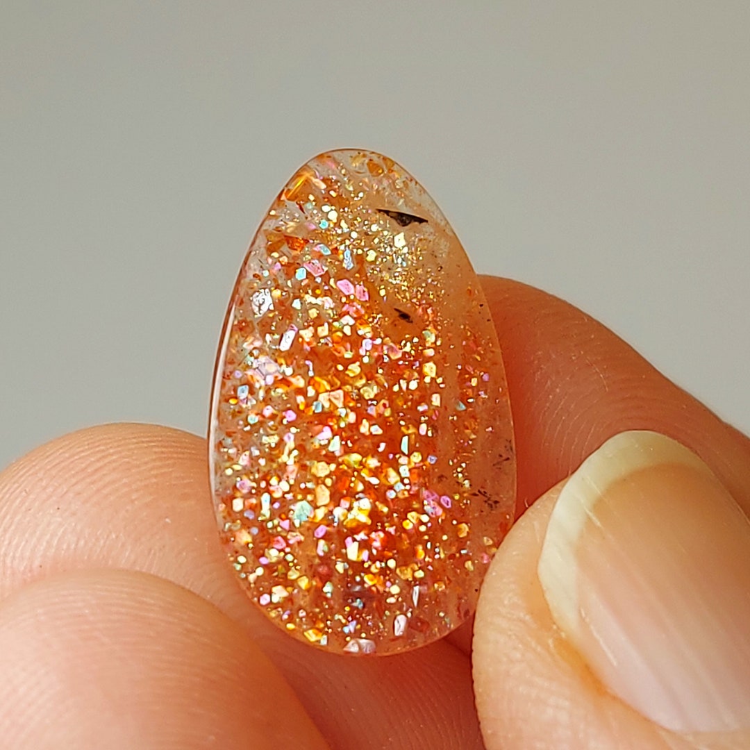 15% OFF Rare Australian Rainbow Sunstone From the Rainbow Caterpillar ...