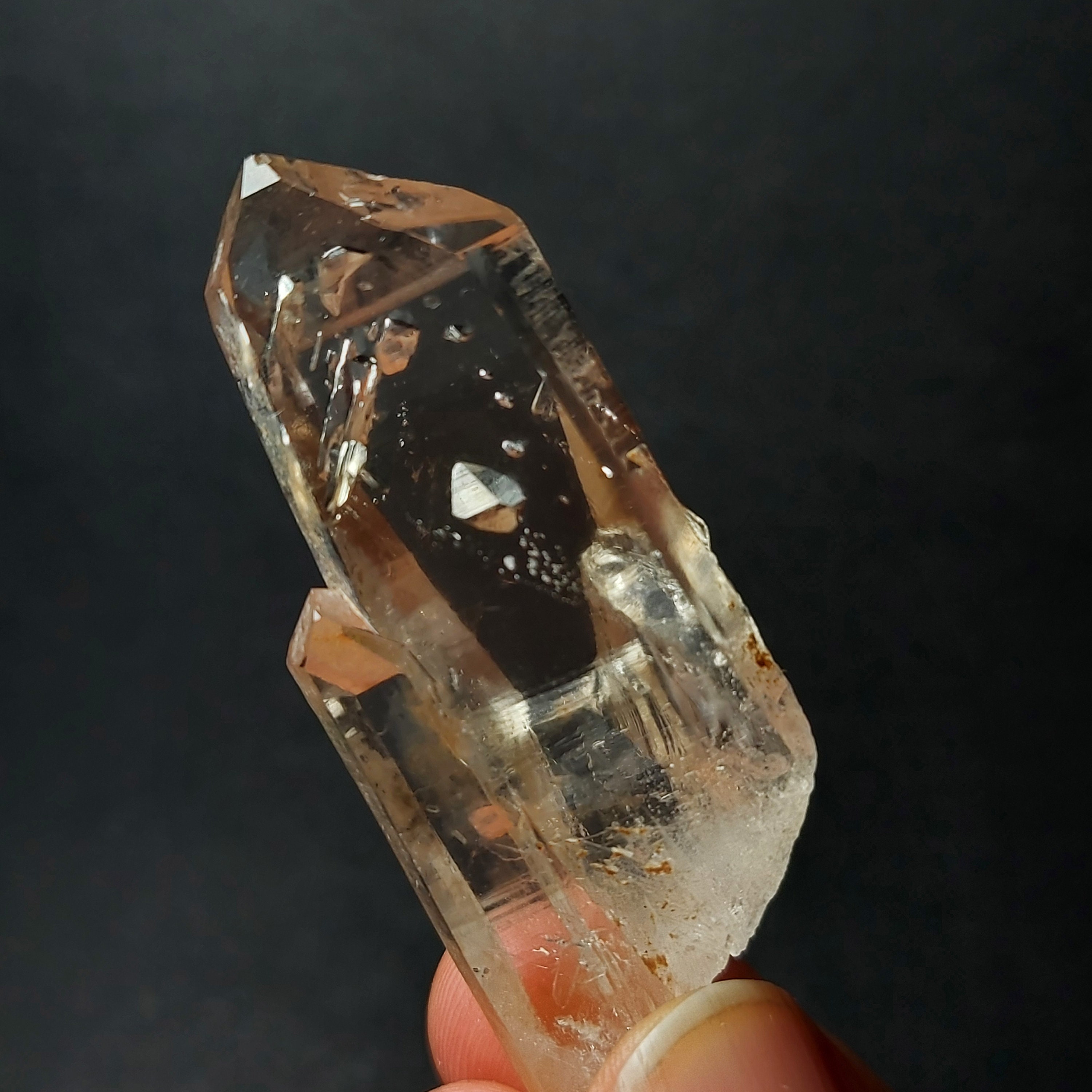 RARE Negative Crystals Inside a Crystal Gem Quality Brandberg Quartz ...