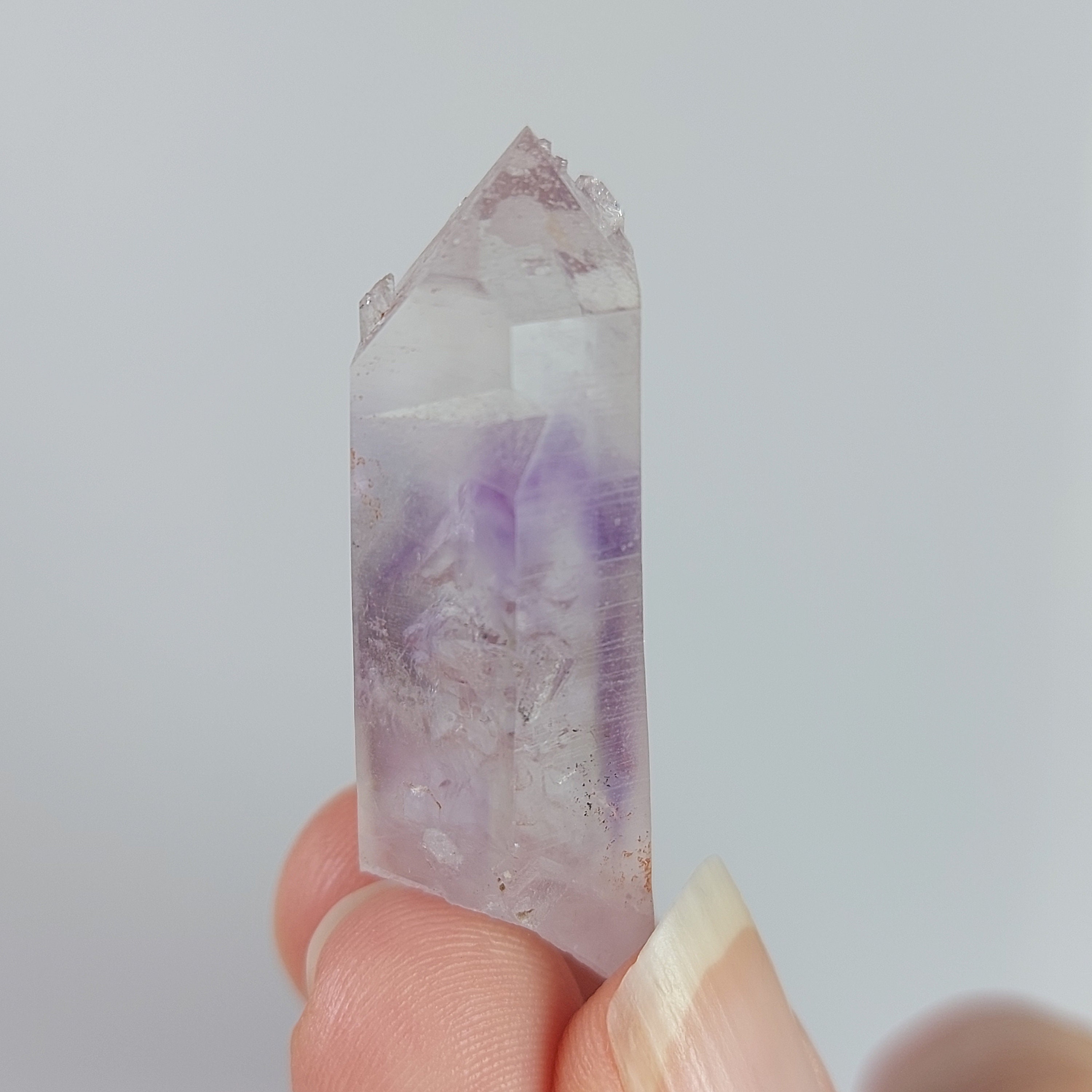 RARE Amethyst Enhydro Brandberg Specimen Terminated With Mini Scepters ...