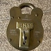 Solid Brass Old English JAS Morgan and Sons Padlock W Key 4 Lever - Etsy
